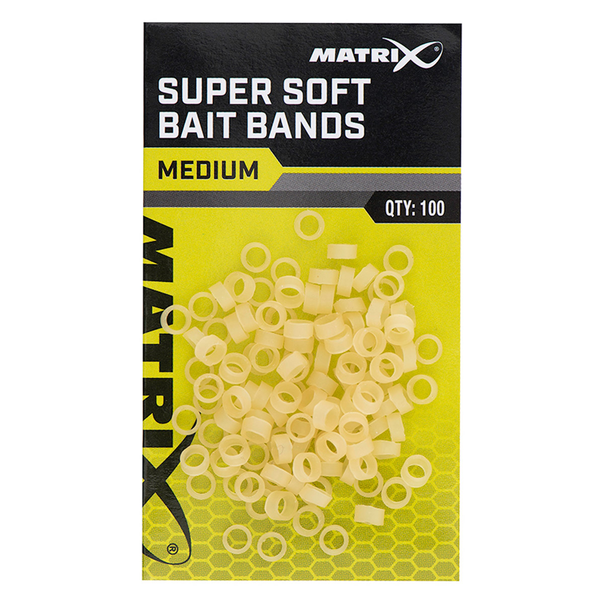 Matrix Super Soft Bait Bands - Medium - Zunnebeld