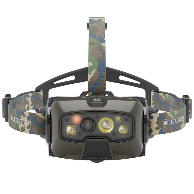 Ledlenser HF8R Core RGB Camo Oplaadbare Hoofdlamp - Zunnebeld